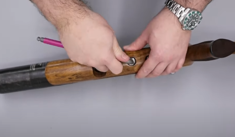 Stock bolt is 8mm - Daystate